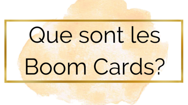 Une explication pour utiliser les cartes de Boom - FabFrench